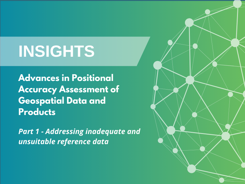Part 1 - Advances in Positional Accuracy Assessment of Geospatial Data and Products | GCS Geospatial